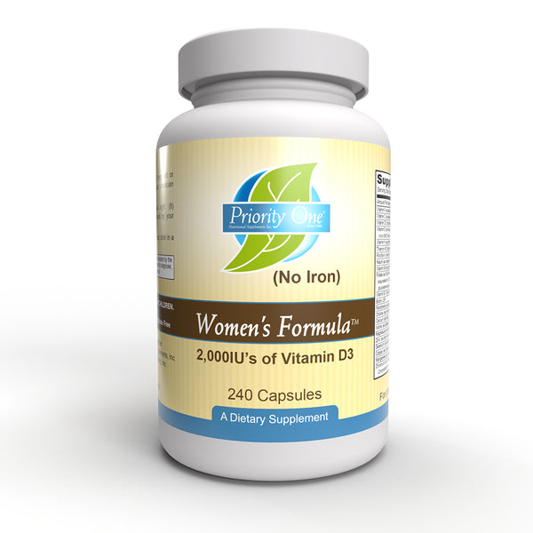 Multivitamin Supplements for Men & Women | Priority One - Priority One Nutritional Supplements