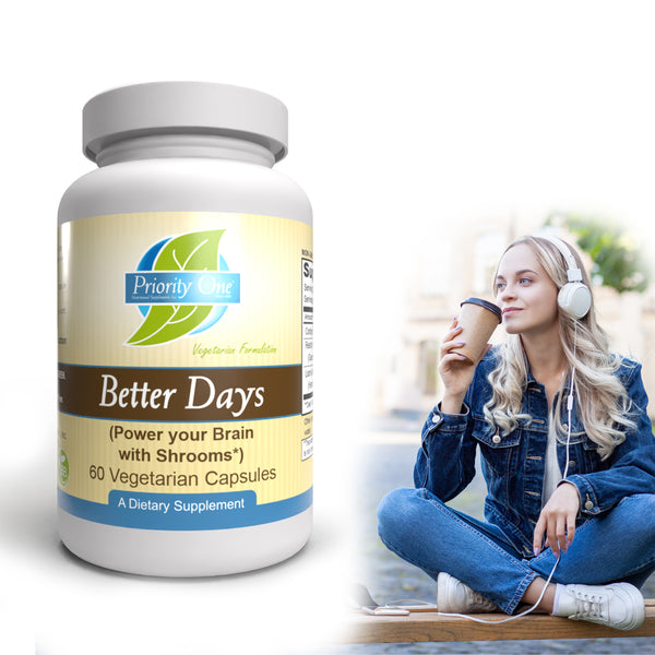 Better Days — Lion's Mane, Cordyceps & Reishi | Priority One - Priority ...
