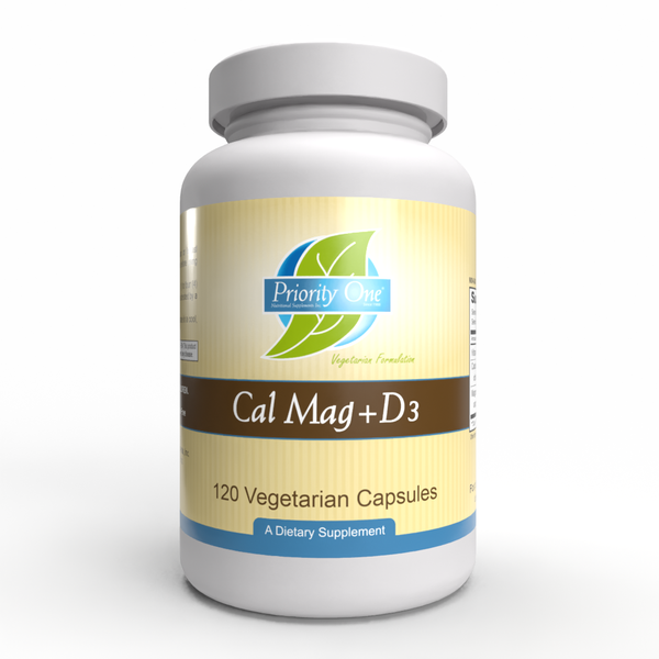 Cal Mag + Vit D3 | Calcium Supplement with Vitamin D - Priority One ...