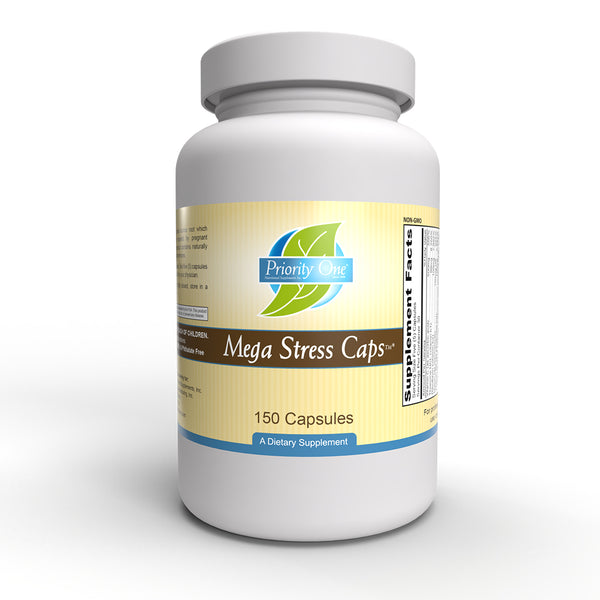 Mega Stress™ Capsules — Adrenal & Stress Support B Complex | Priority ...
