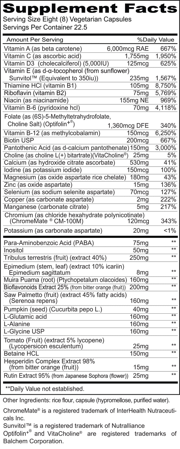 Men's Complete Multi-Vitamins Tablets for Men | Priority One - Priority ...