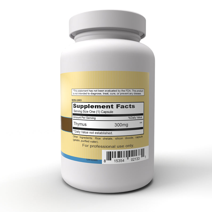 Thymus Supplement Capsules 300 mg | Priority One - Priority One ...